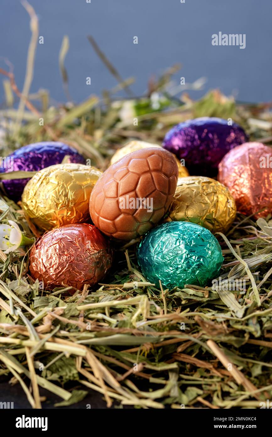 France, Paris, chocolate Easter eggs Stock Photo - Alamy