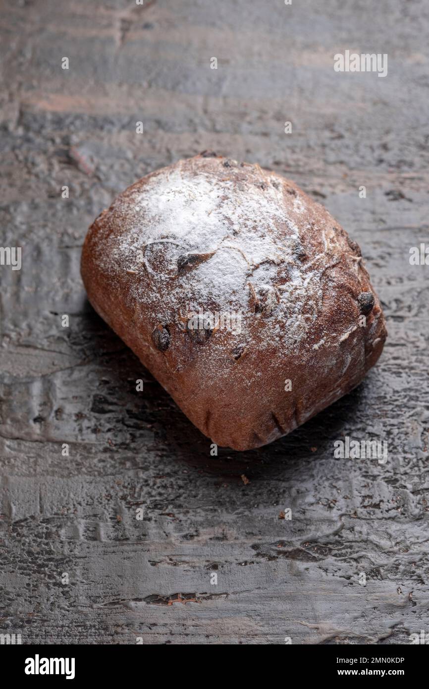 France, Paris, Patisserie Boulangerie Maison Marques, chocolate chip ...