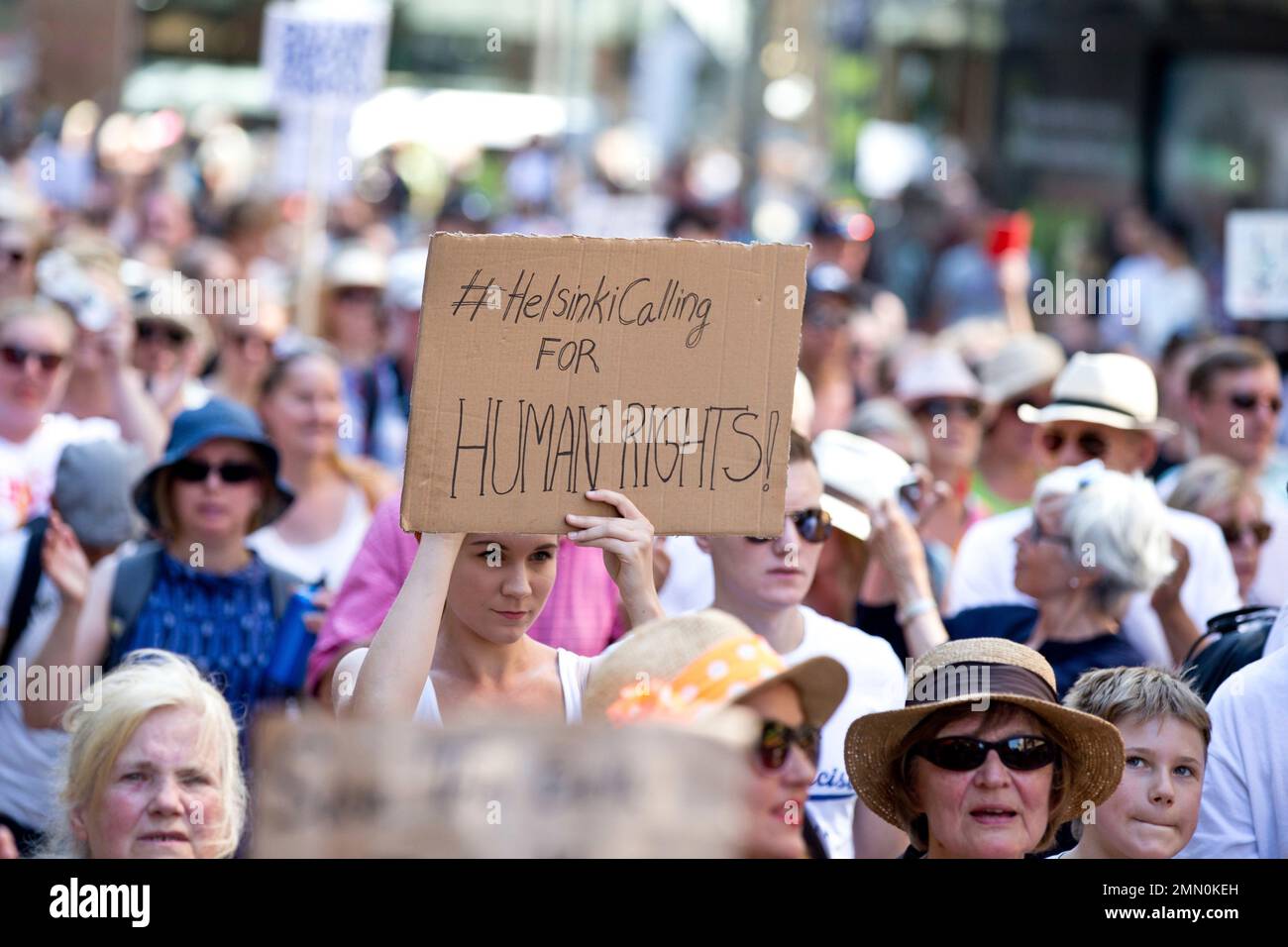 IMAGE DISTRIBUTED FOR HUMAN RIGHTS CAMPAIGN - Unidentified participants ...