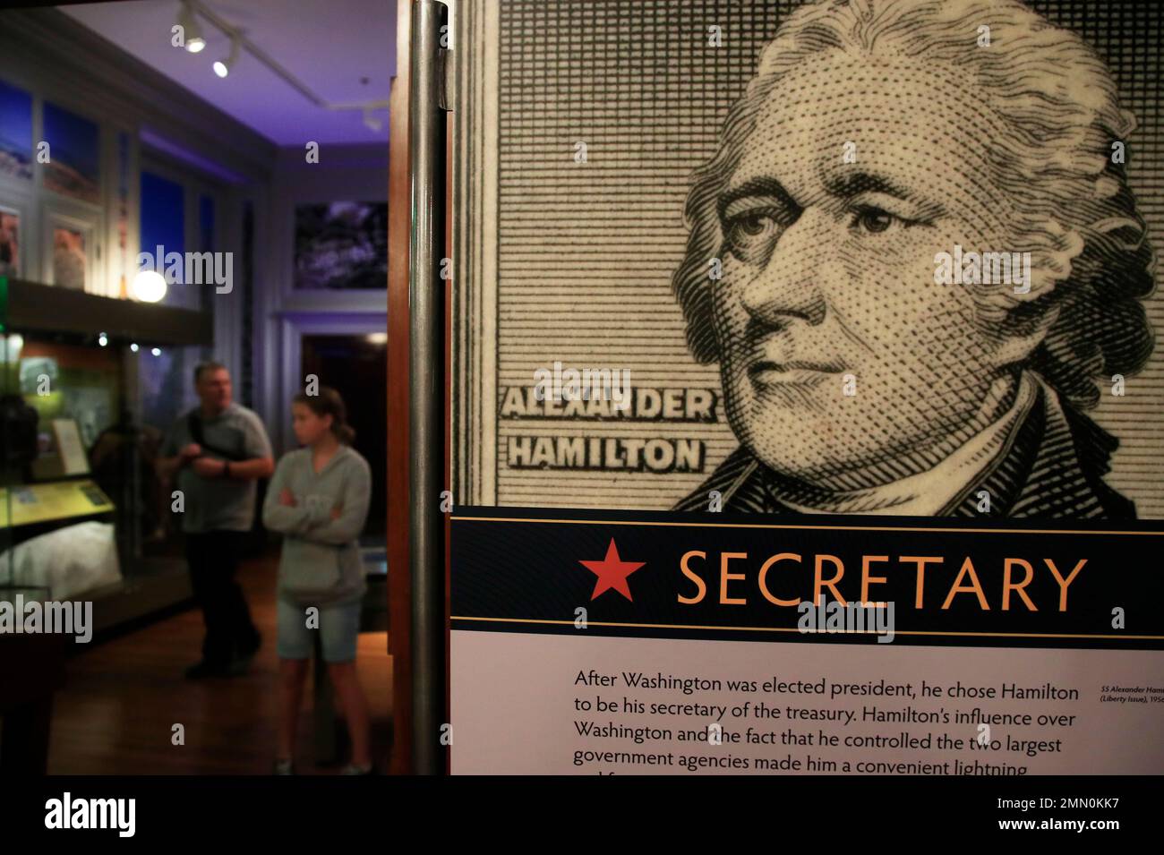 FILE - This June 11, 2018 file photo shows an Alexander Hamilton ...
