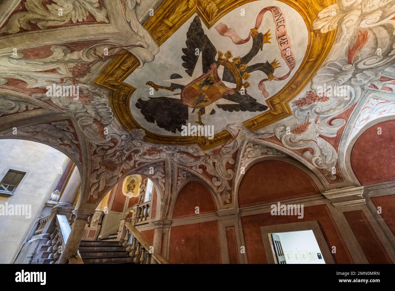 France, Alpes-Maritimes, Nice, old town, Palais Lascaris mid 17th ...