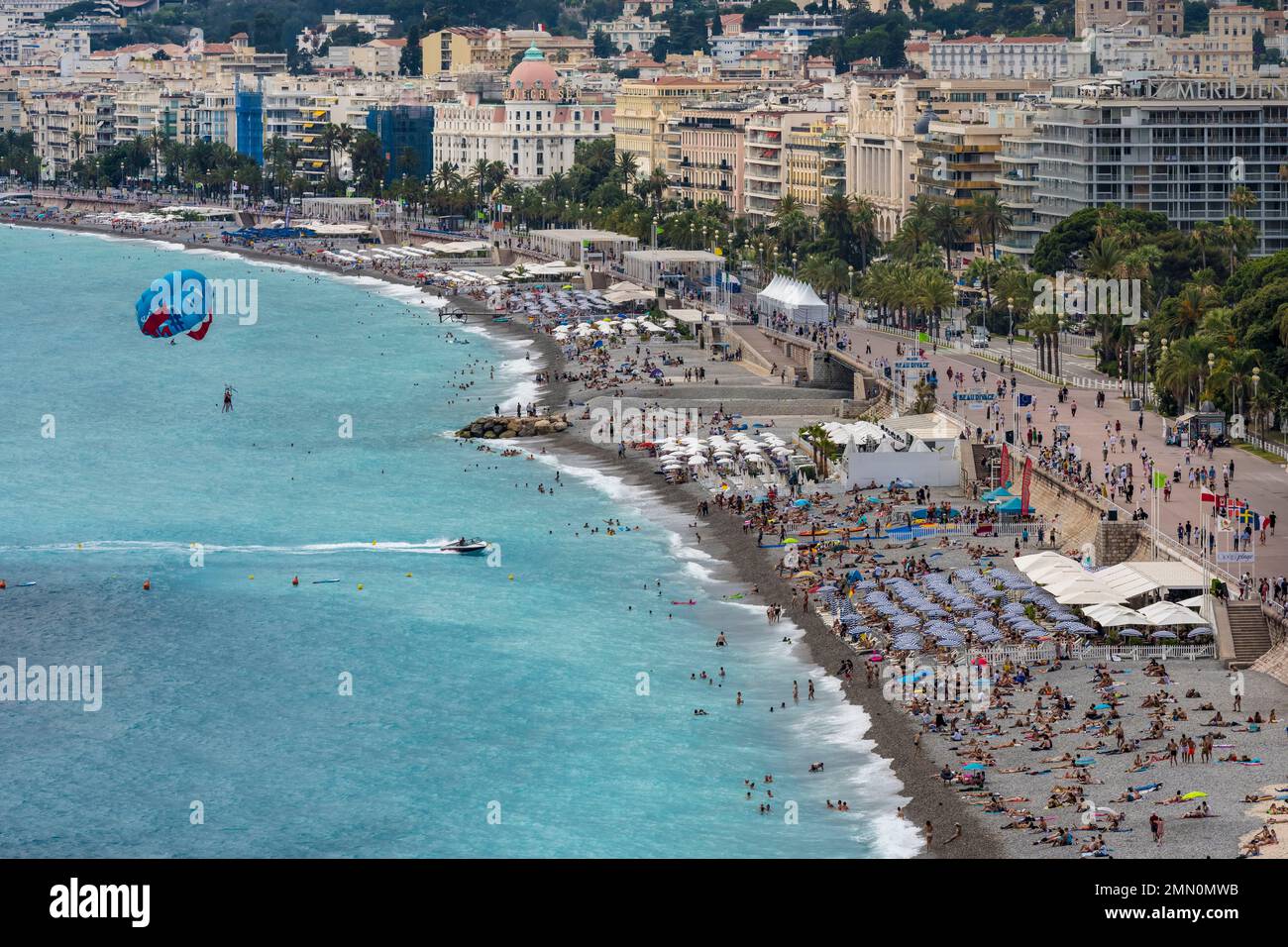 France, Alpes-Maritimes, Nice, listed as World Heritage by UNESCO, view ...