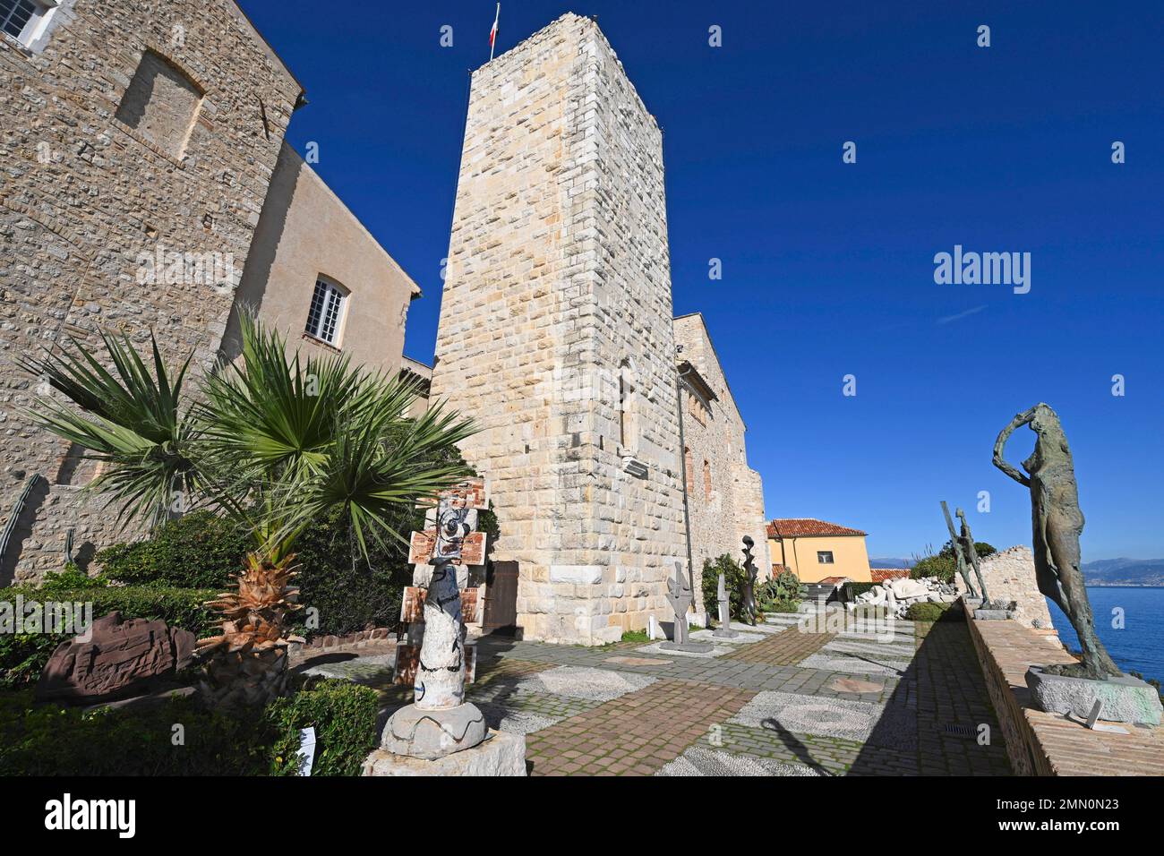 France, Alpes Maritimes, Antibes, Antibes Picasso Museum, the Grimaldi ...