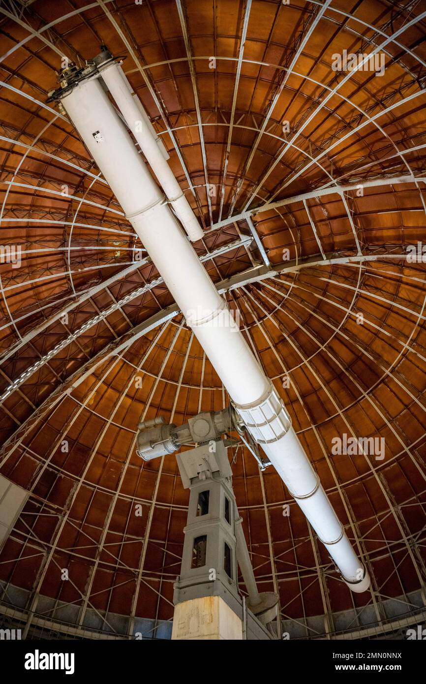 France, Alpes-Maritimes, Nice, Mont Gros, the observatory designed by ...