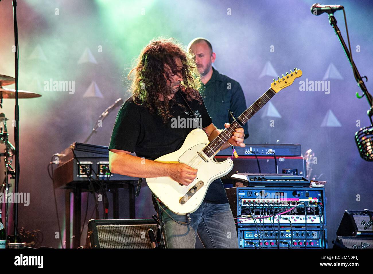 Adam Granduciel of The War on Drugs seen at Forecastle Music Festival ...