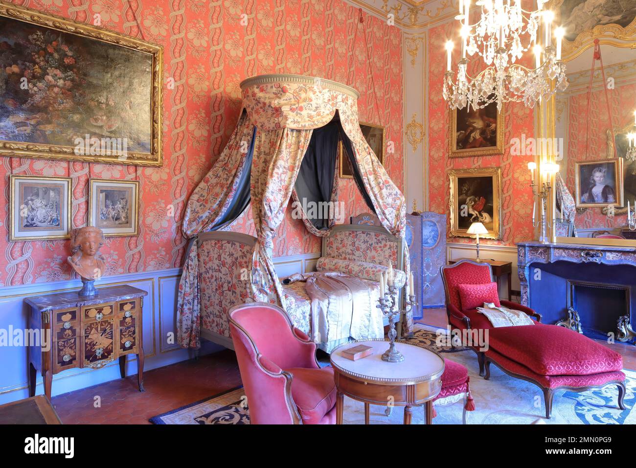 France, Bouches du Rhone, Aix en Provence, Mazarin district, Hotel de ...