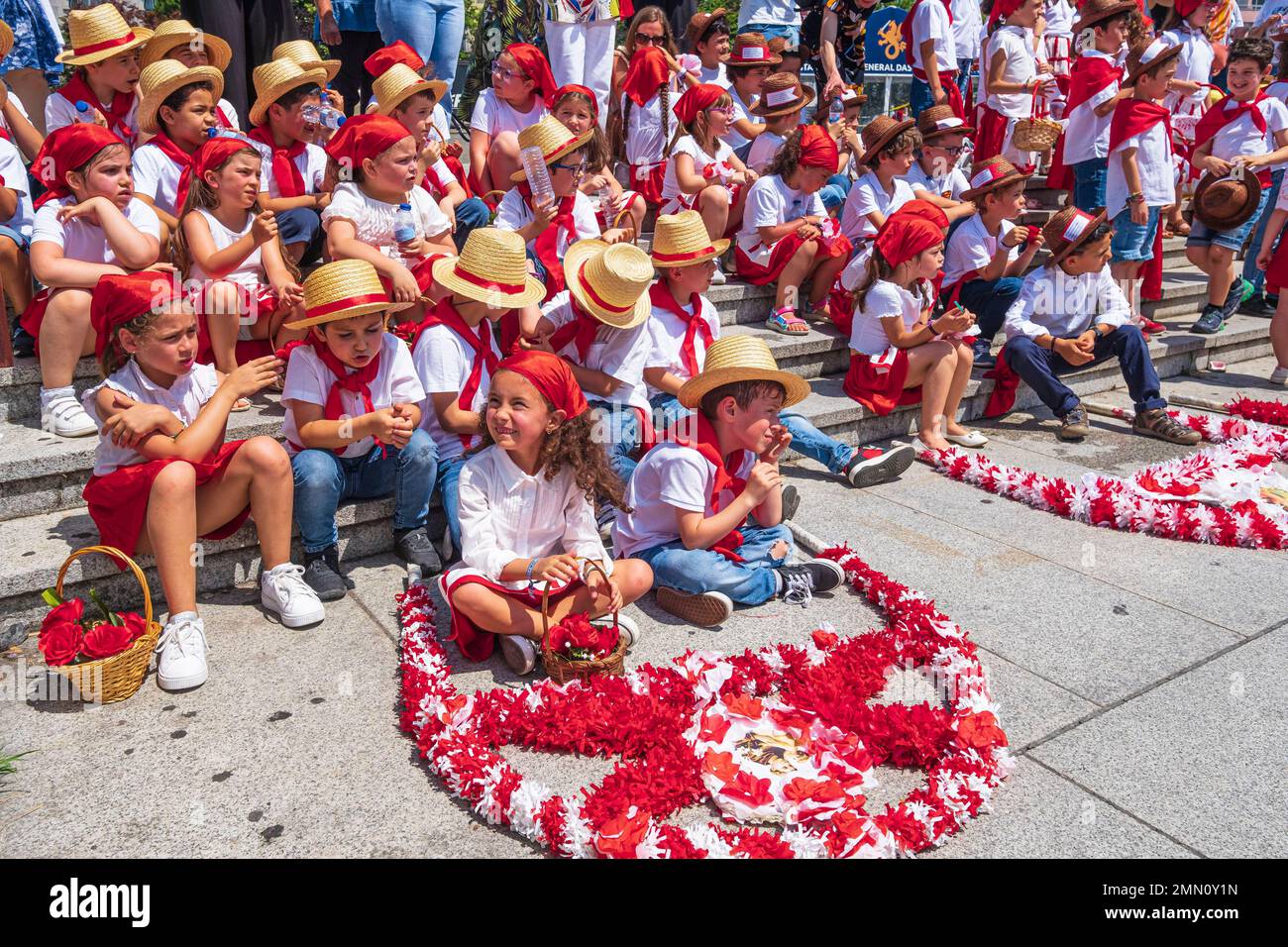 Portugal, Northern Region, Braga, festivals of Santo António Stock ...