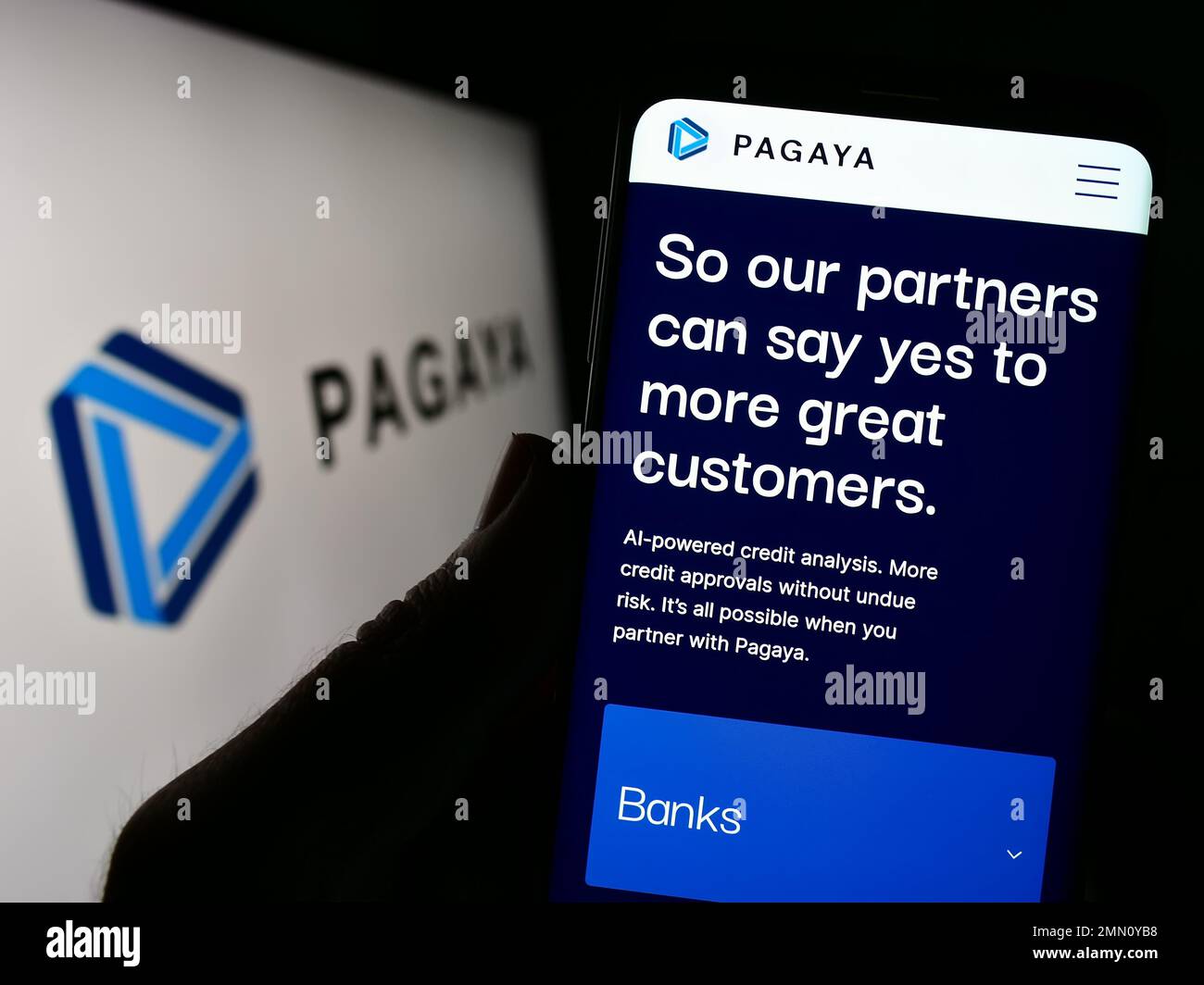 Pagaya logo hi-res stock photography and images - Alamy
