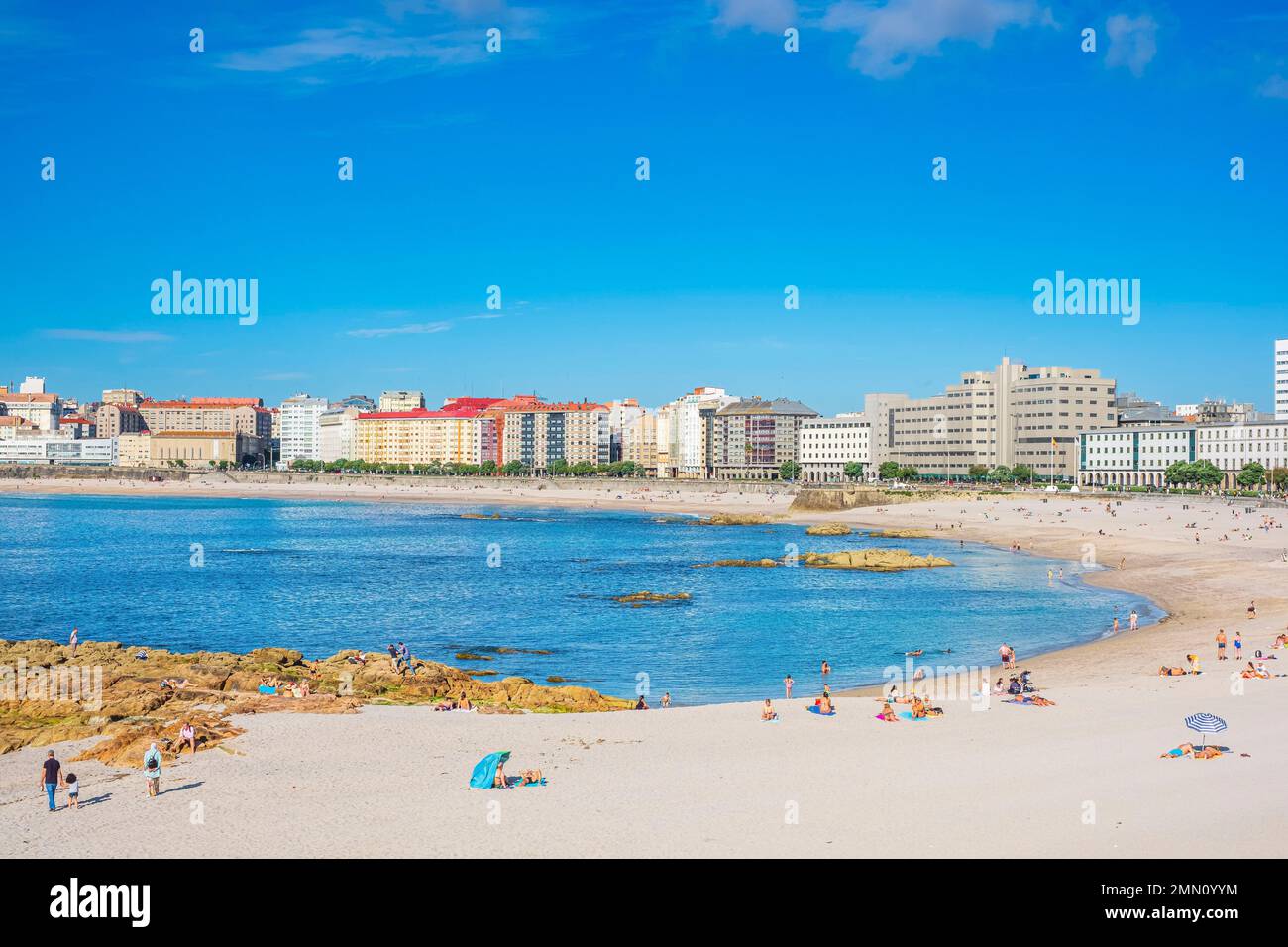 Riazor beach la coruña hi-res stock photography and images - Alamy