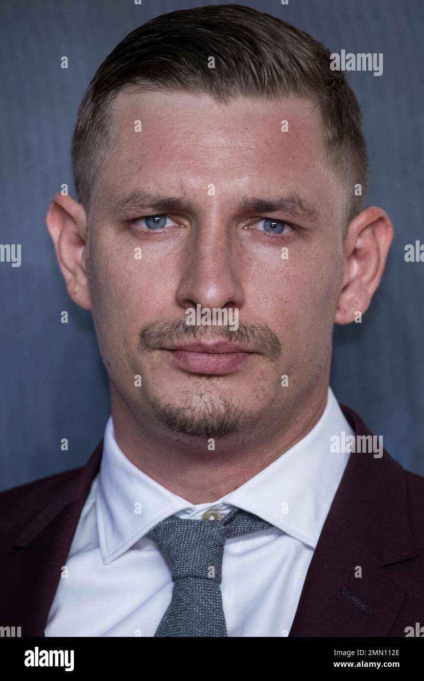Frederick Schmidt poses for photographers upon arrival at the premiere ...