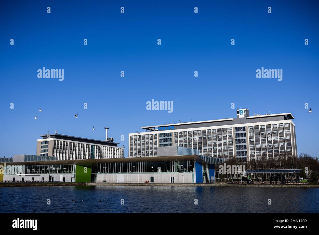 EINDHOVEN - Exterior of Philips on the High Tech Campus. ANP ROB ...