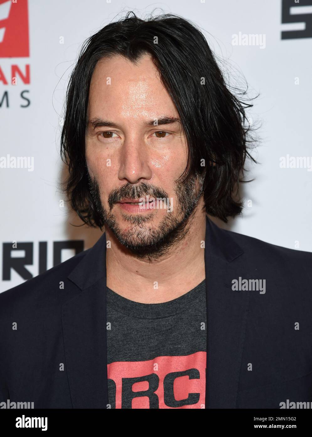 Actor Keanu Reeves attends the premiere of "Siberia" at Metrograph on ...