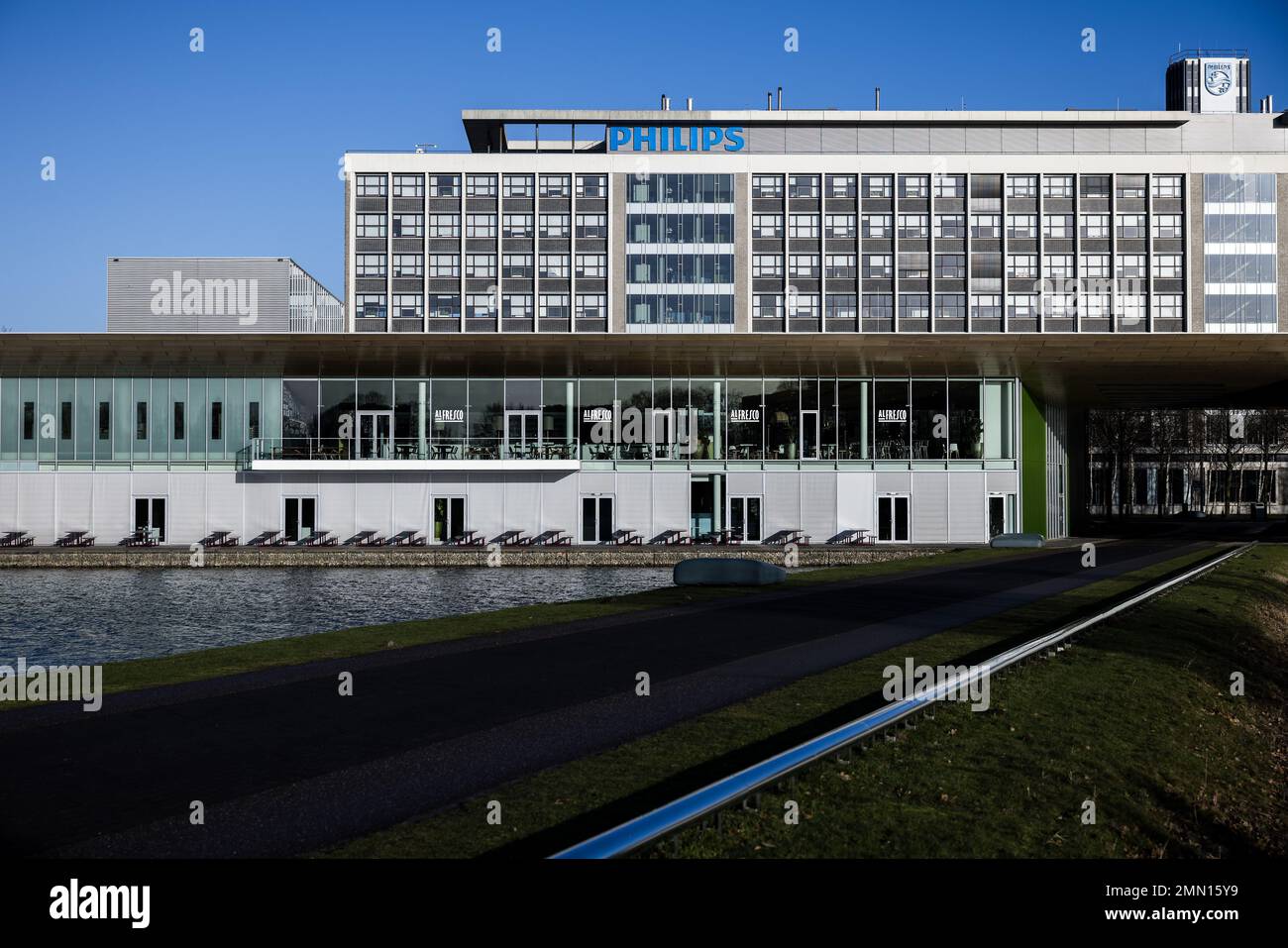 EINDHOVEN - Exterior of Philips on the High Tech Campus. ANP ROB ...
