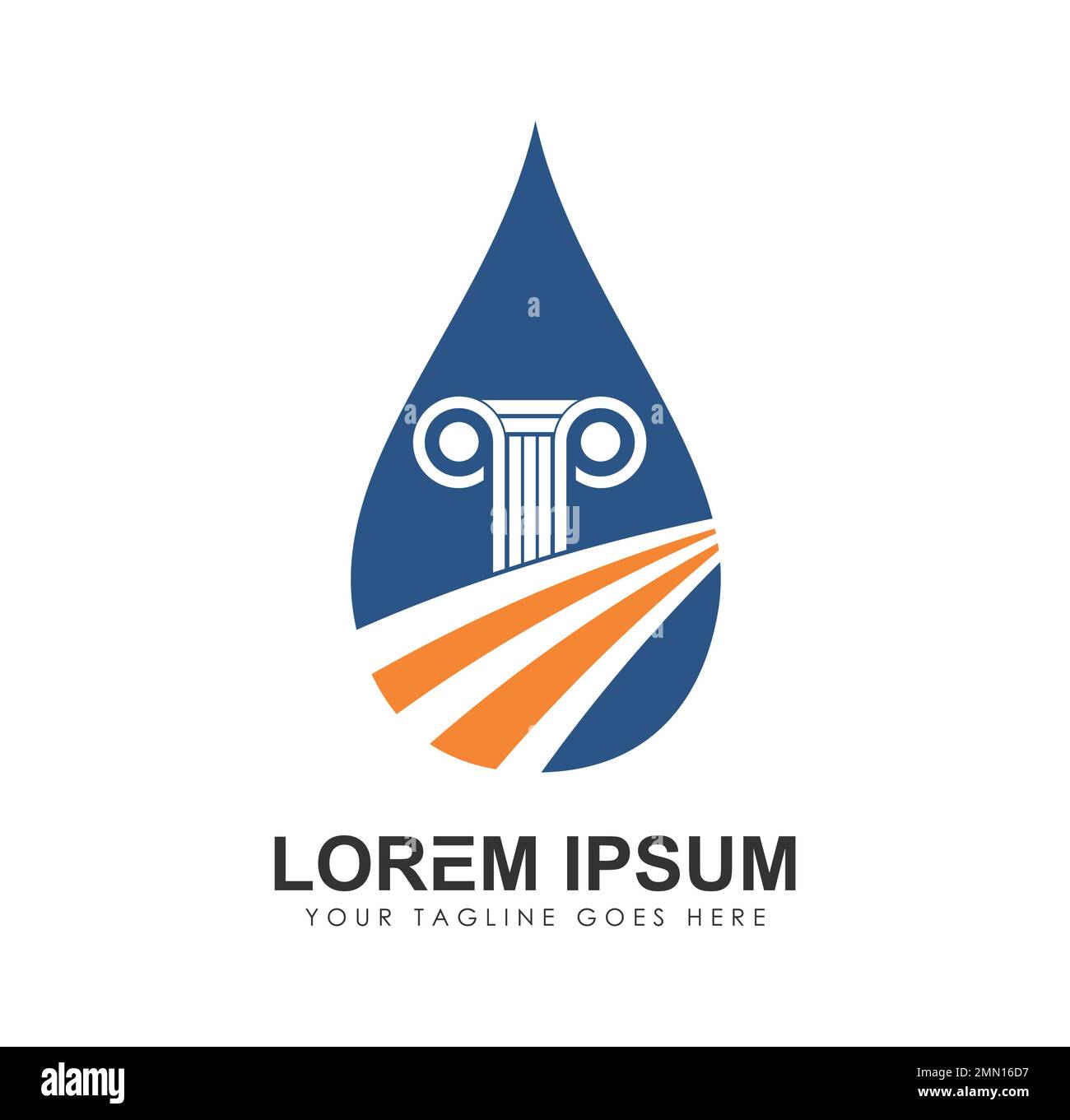 Water Drop Logo Vector Icon Sign illustration in white background ...