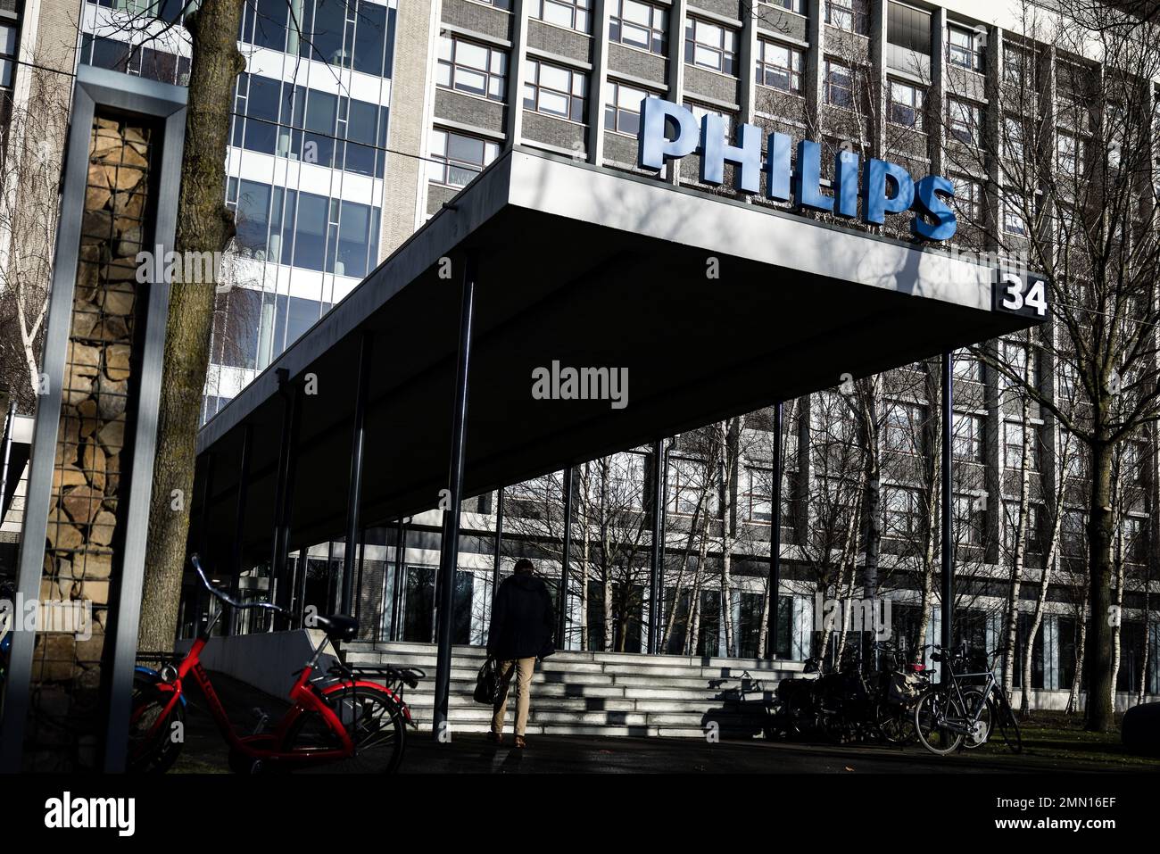 EINDHOVEN - Exterior of Philips on the High Tech Campus. ANP ROB ...