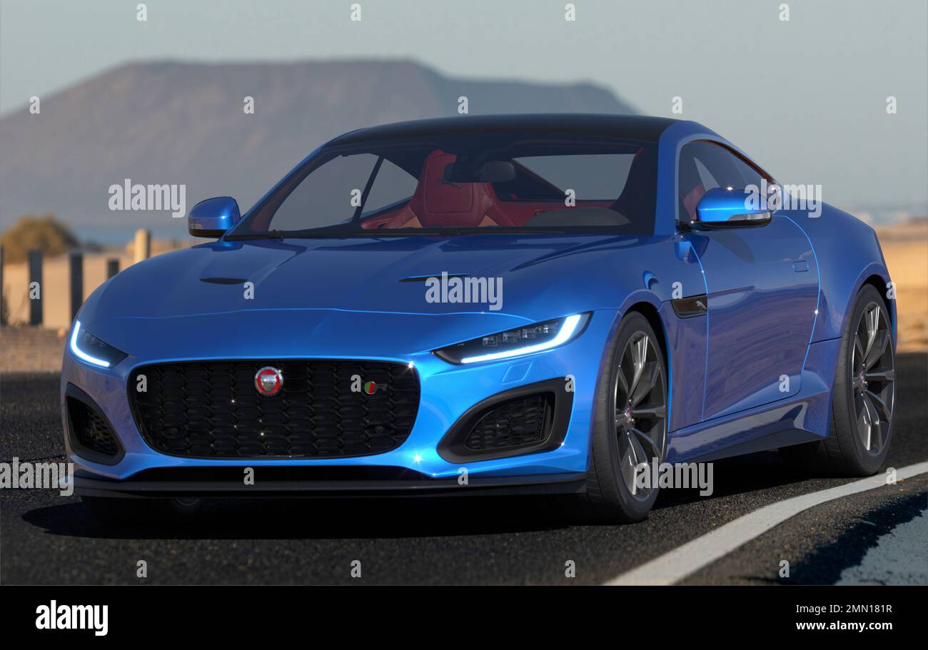 Jaguar F-TYPE | Luxury sports car Stock Photo - Alamy