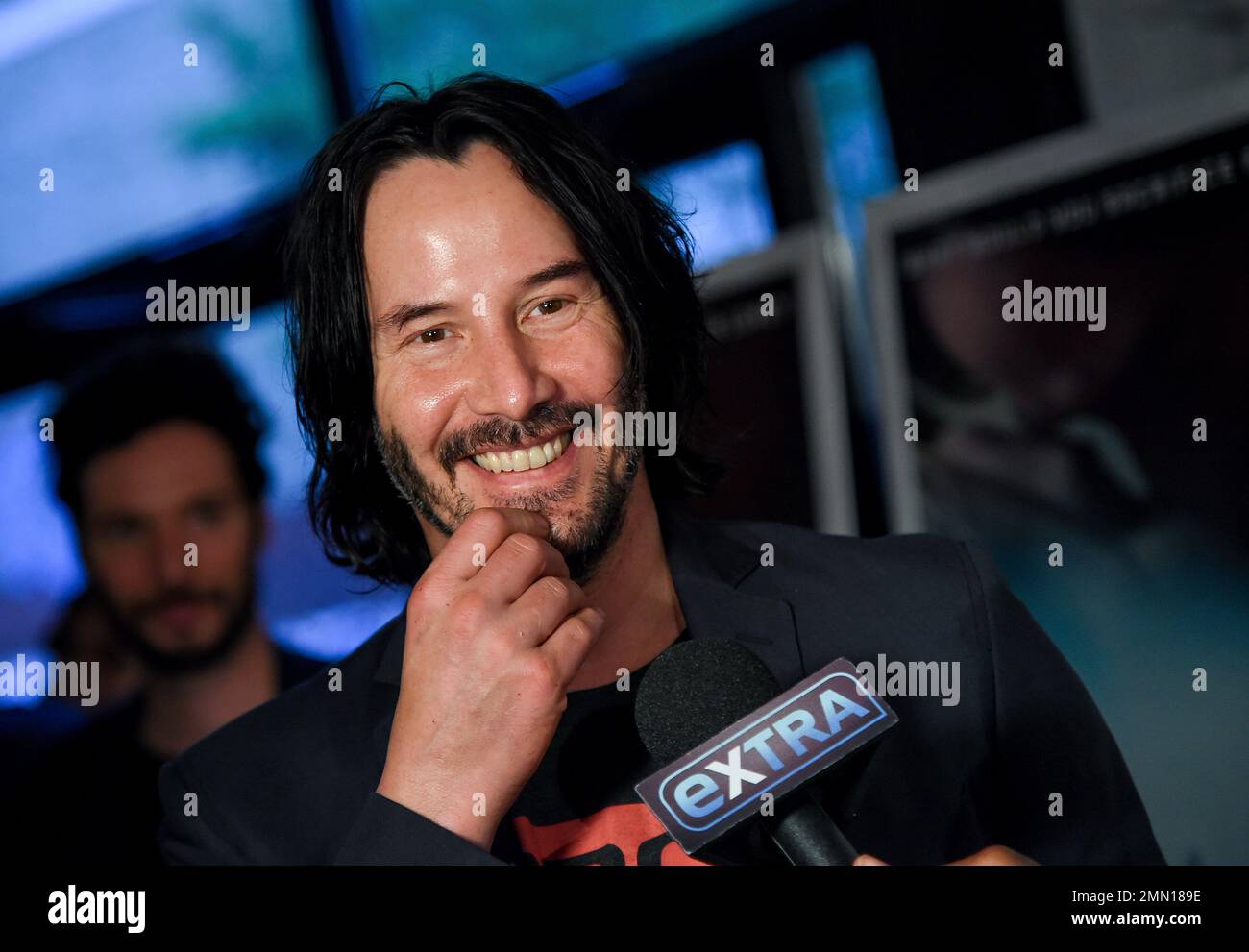 Actor Keanu Reeves attends the premiere of "Siberia" at Metrograph ...