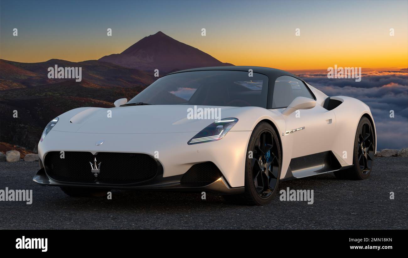 MC20 – the new Maserati super sports car Stock Photo - Alamy