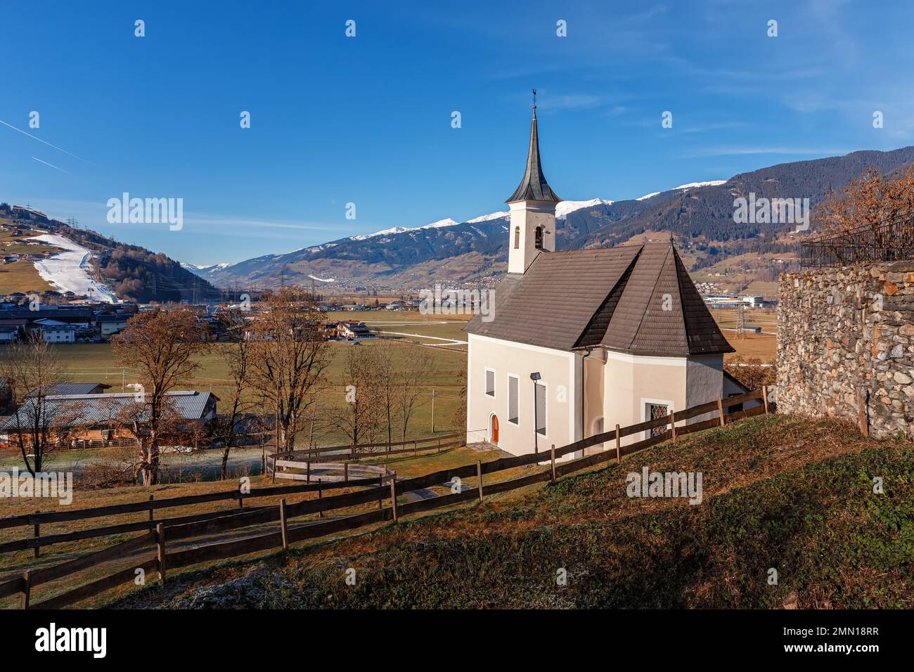 St. Jacob Chapel at Kaprun Castle, Kaprun, Austria Stock Photo - Alamy