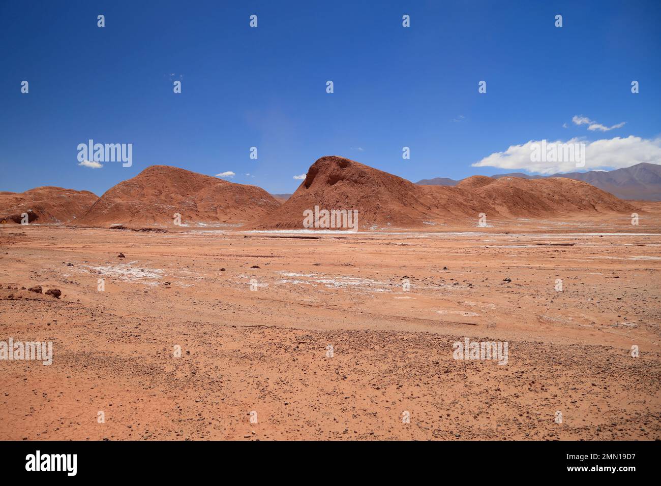 The clay formations of the Labyrinth desert in the Puna of Argentina ...