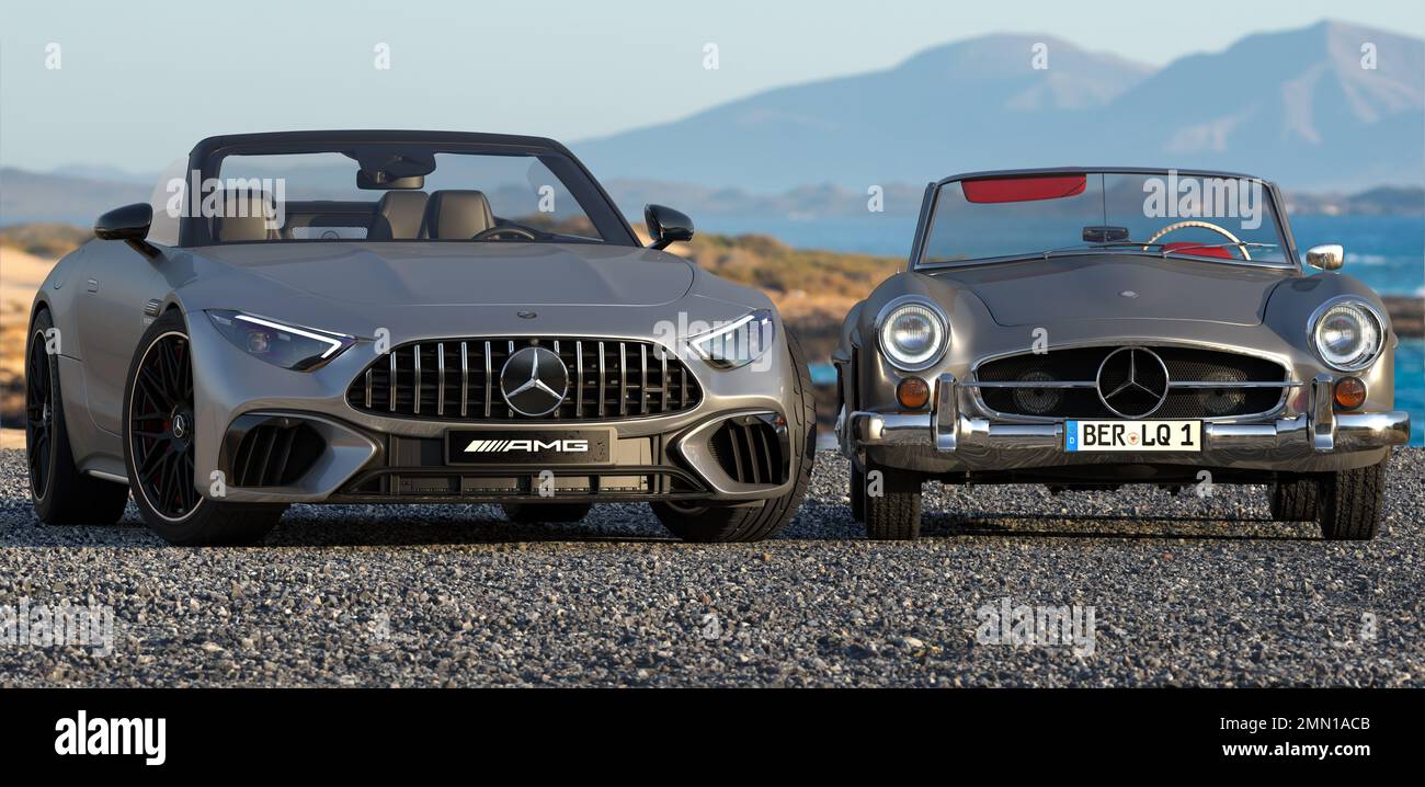 New Mercedes SL returns to the sporting traditions of the first SL ...