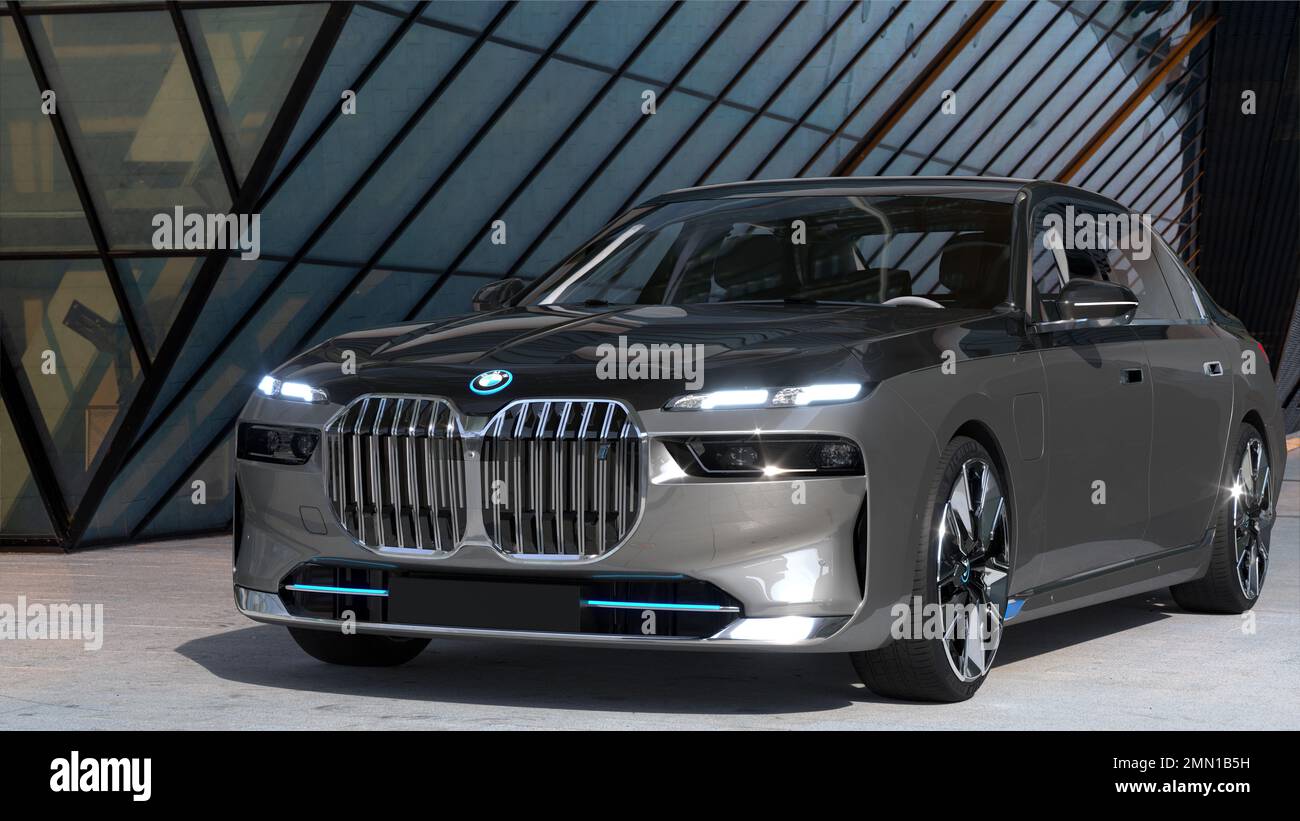 All-electric version of the i7 appears for the first time in BMW's ...