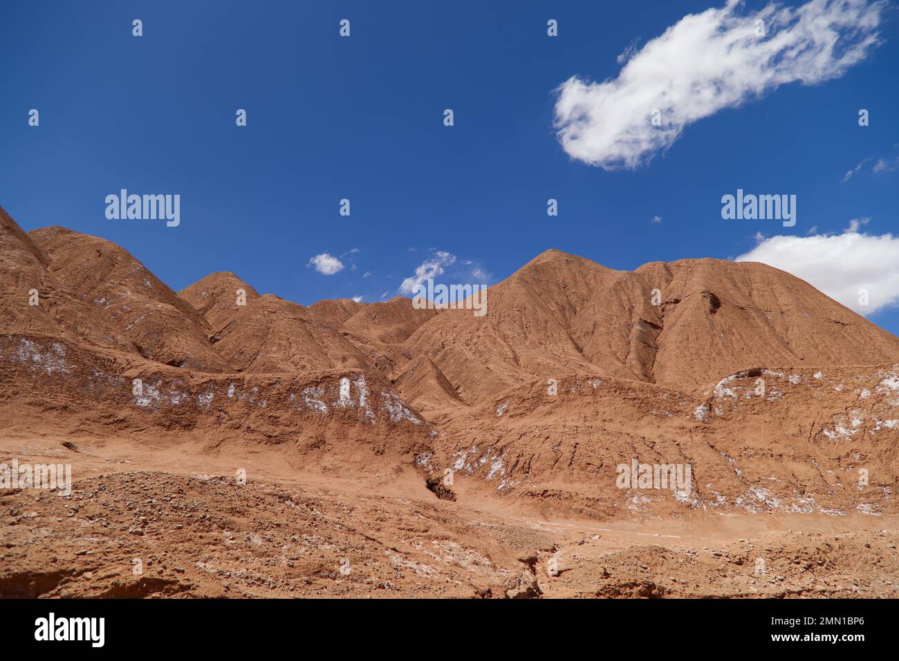 The clay formations of the Labyrinth desert in the Puna of Argentina ...