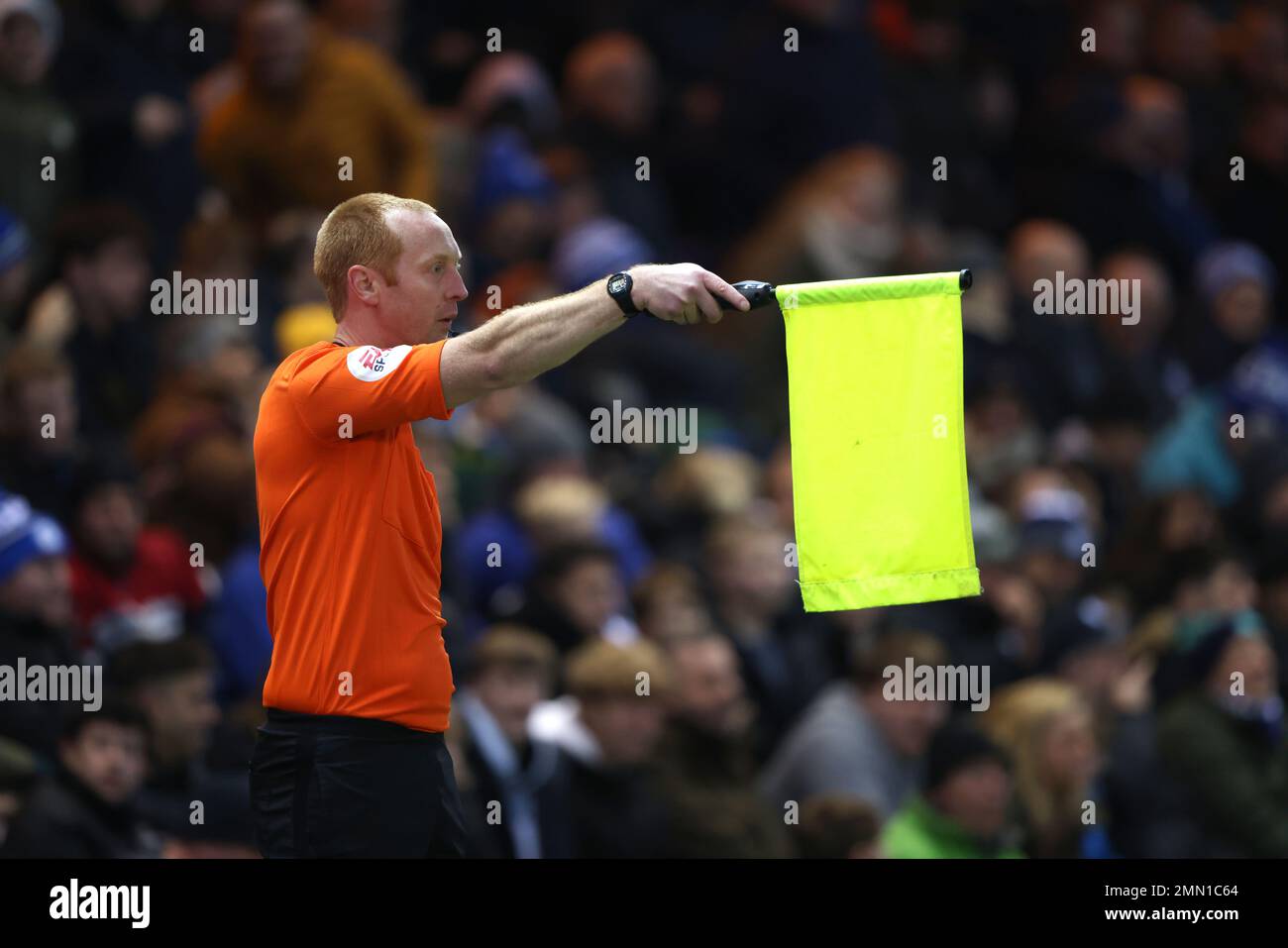 Carl Fitch-jackson, assistant referee, at the Peterborough United v ...