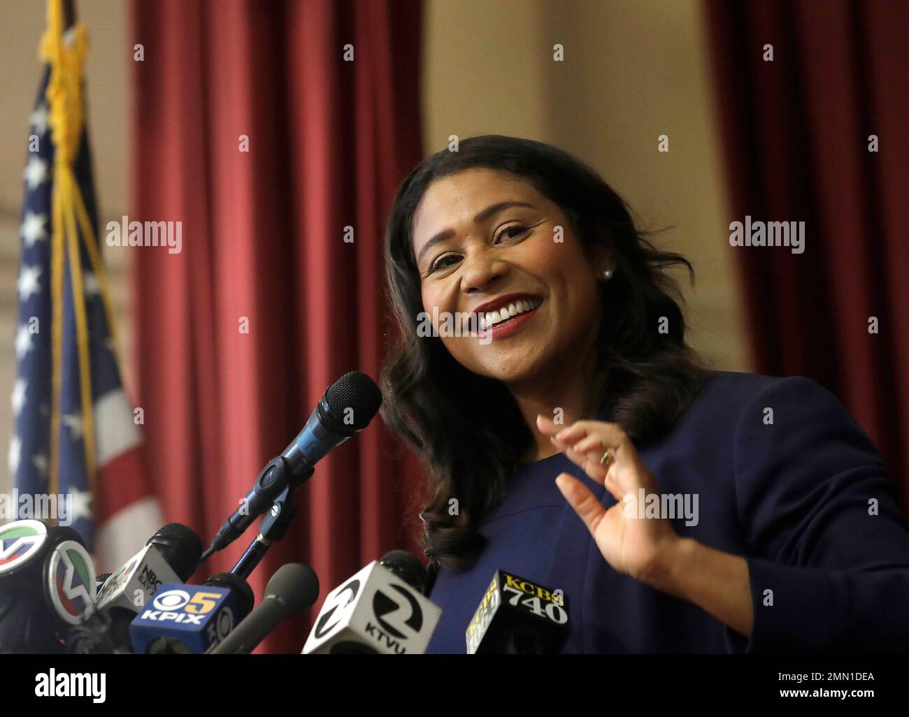 FILE - In this June 14, 2018, file photo, Incoming San Francisco mayor ...