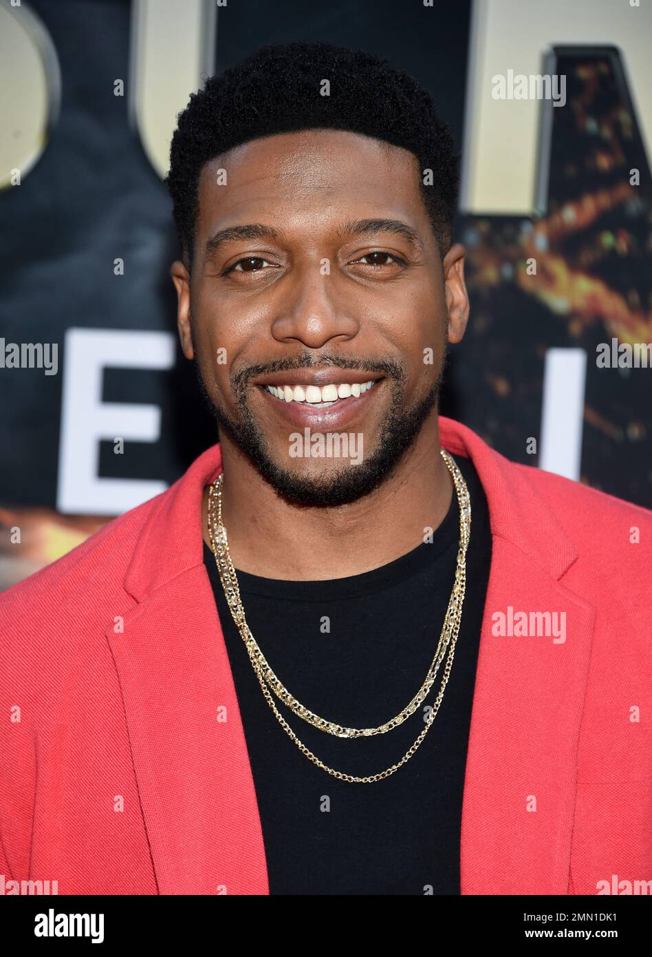 Jocko Sims attends the "Skyscraper" premiere at AMC Loews Lincoln ...
