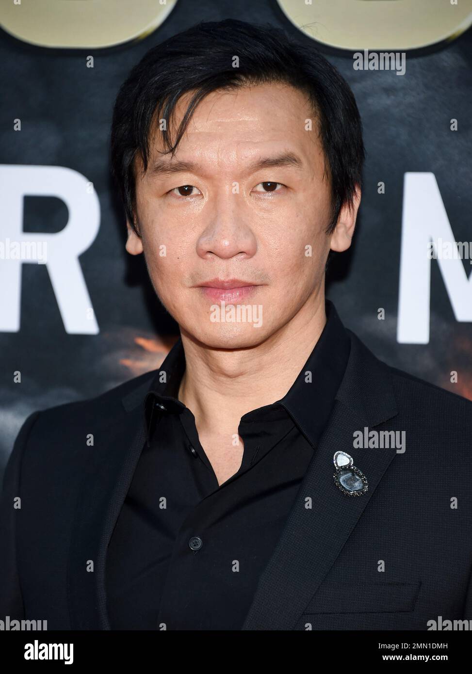 Actor Chin Han attends the "Skyscraper" premiere at AMC Loews Lincoln ...