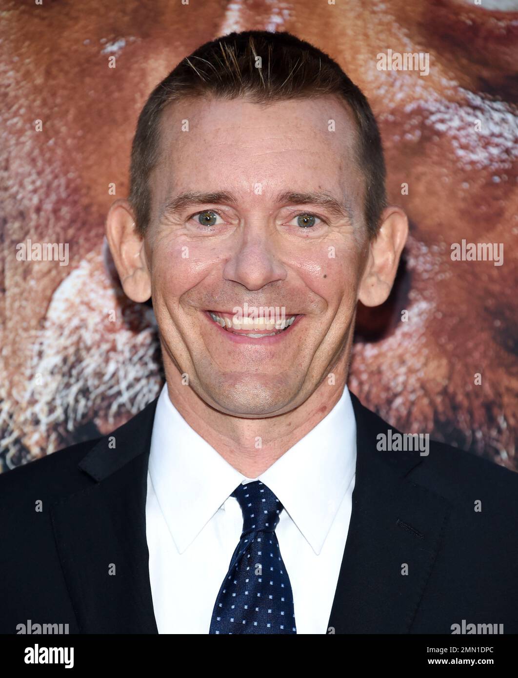 Mountain climber Jeff Glasbrenner attends the "Skyscraper" premiere at ...