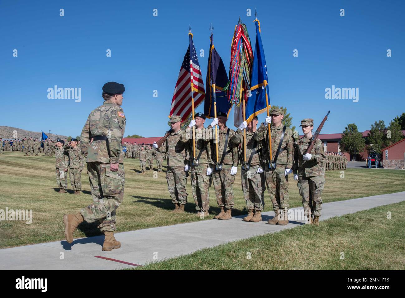 Brig. Gen. Charlene Dalto, commander of the Land Component Command ...