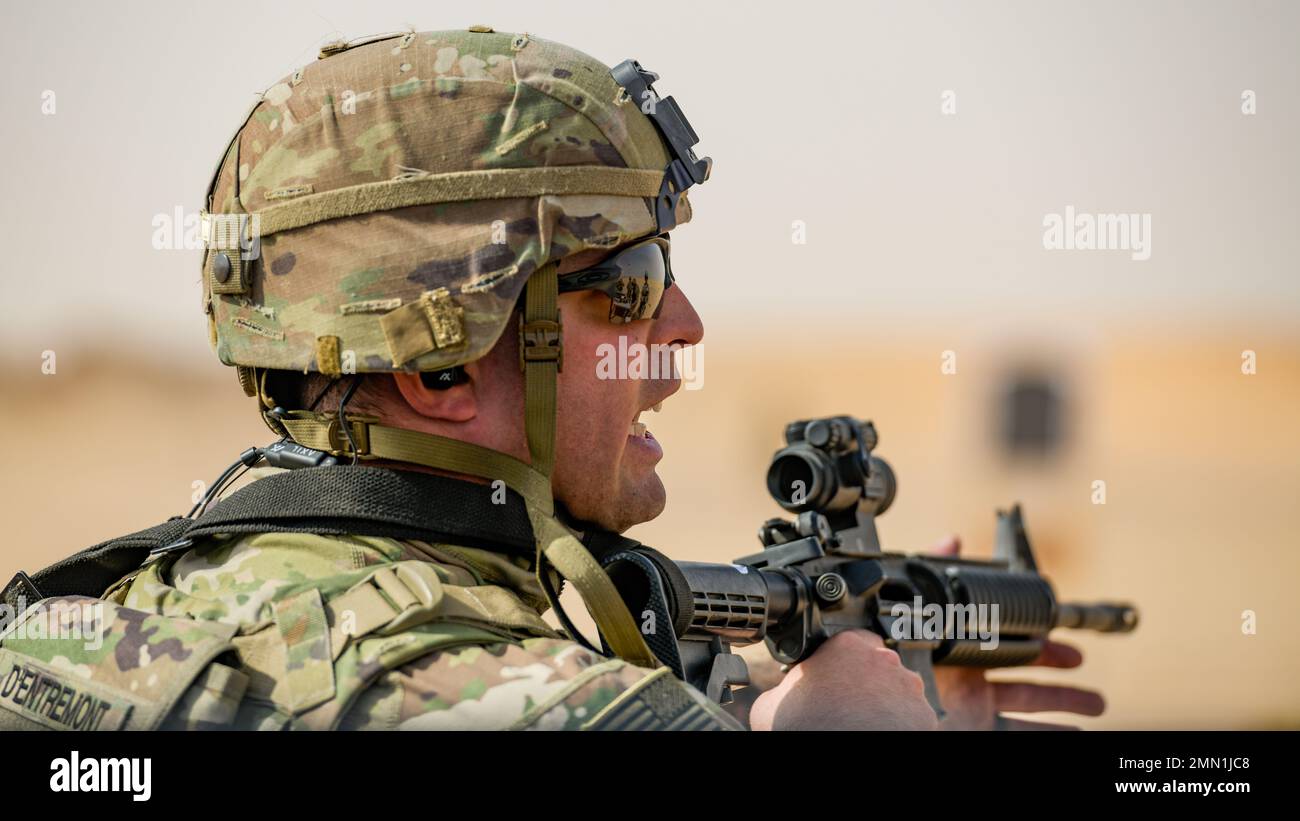 A U.S. Soldier with Task Force Americal from the 1st Battalion, 182nd ...