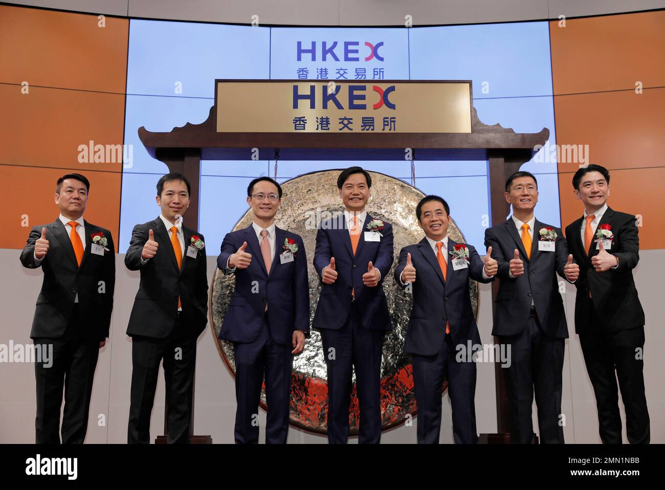 From Left to right, Xiaomi's Co-Founders, Wang Chuan, Hong Feng, Lin ...