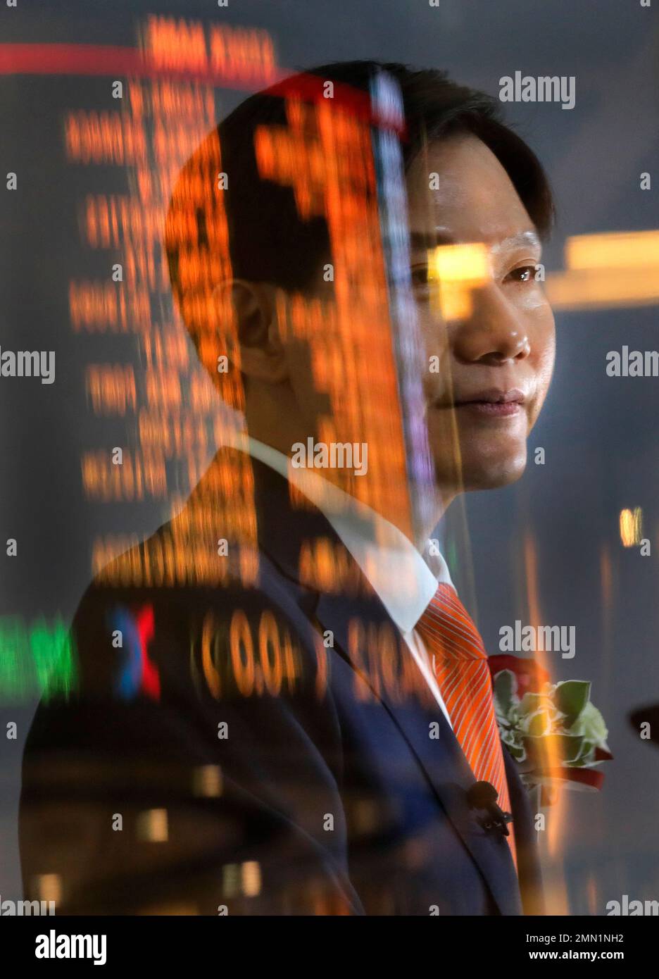 Xiaomi's Founder, Chairman and CEO Lei Jun receives an interview after ...