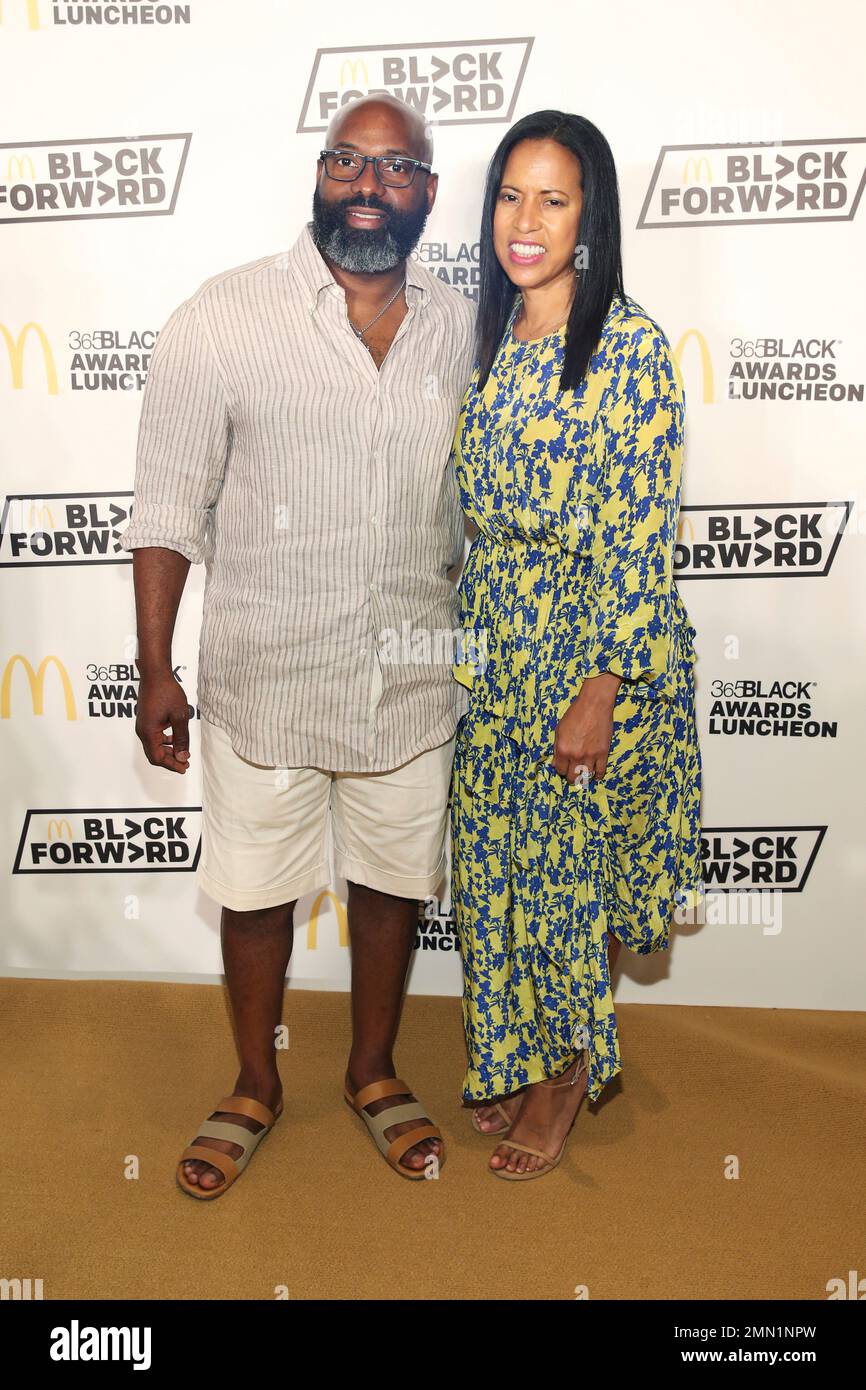 Essence Communications Chairman Richelieu Dennis and President Michelle ...