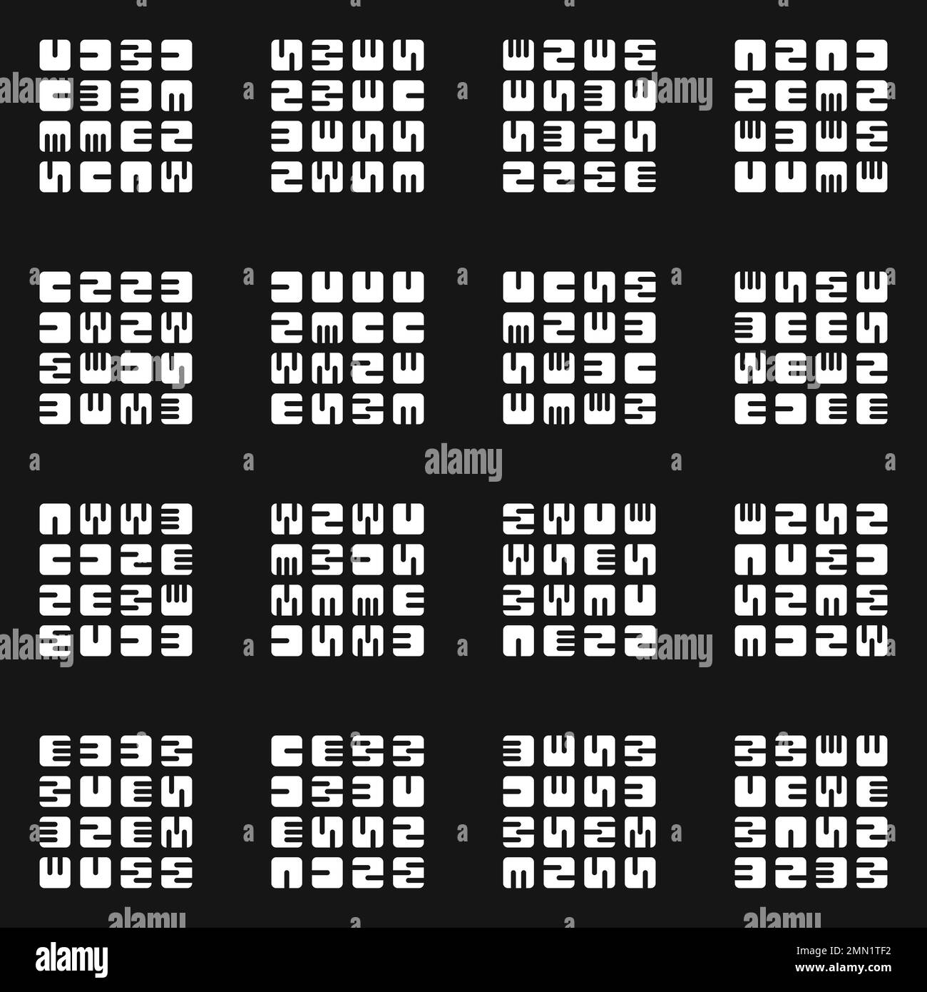 Asemic Glyph writing hieroglyph imitation generative illustration Stock ...