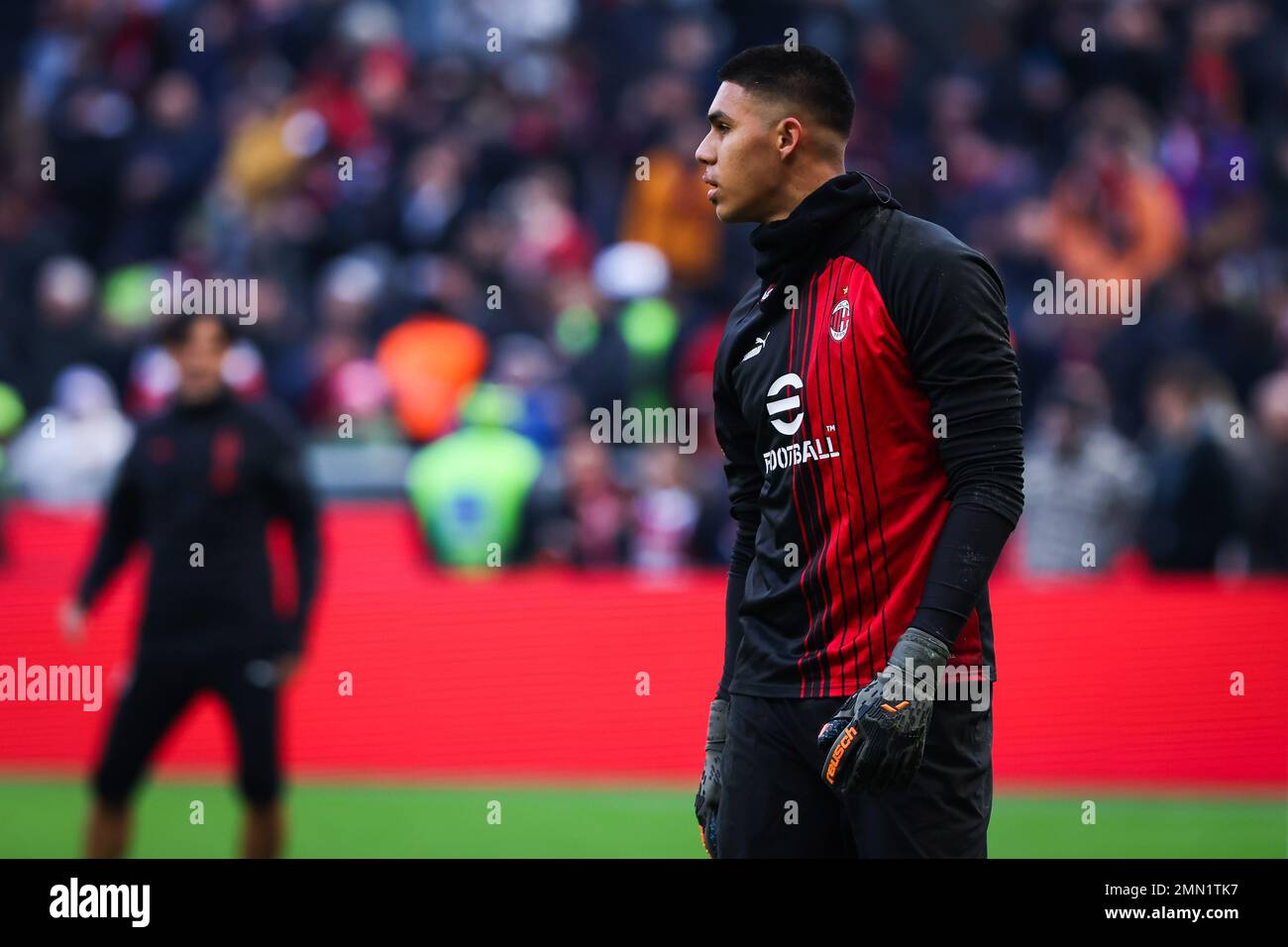 Devis Vasquez of AC Milan looks on during Serie A 2022/23 football ...