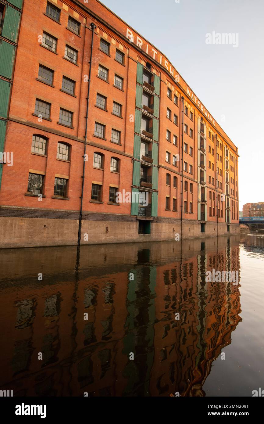 British Waterways building by the canal in Nottingham City Centre ...