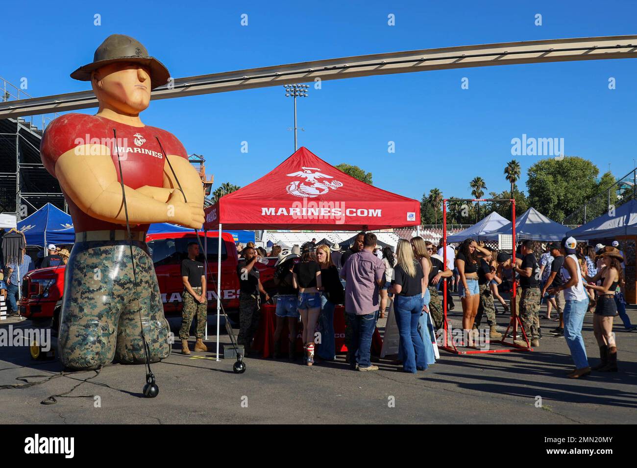 U.S. Marine Corps recruiters with Recruiting Station Sacramento host a ...