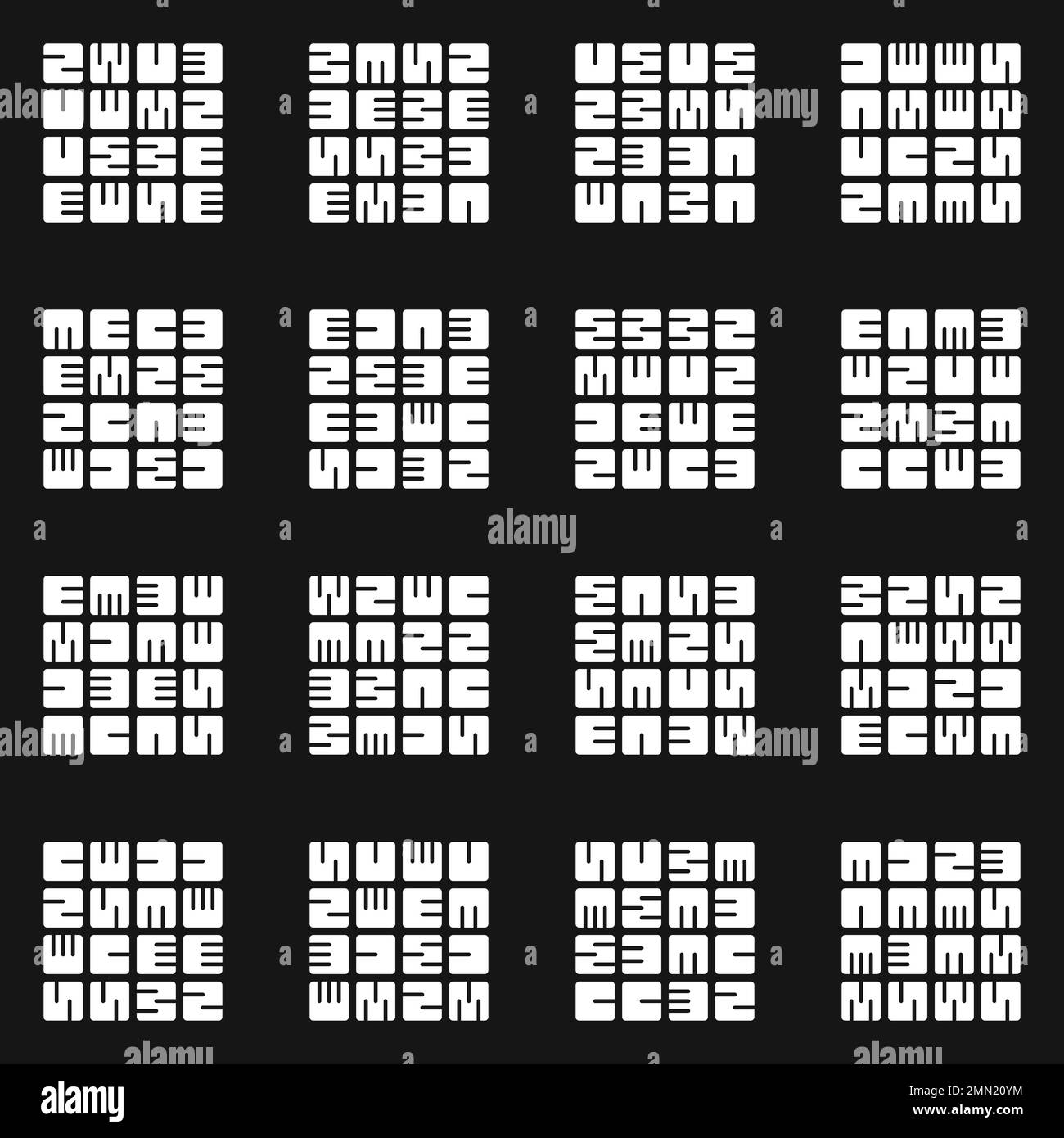Asemic Glyph writing hieroglyph imitation generative illustration Stock ...