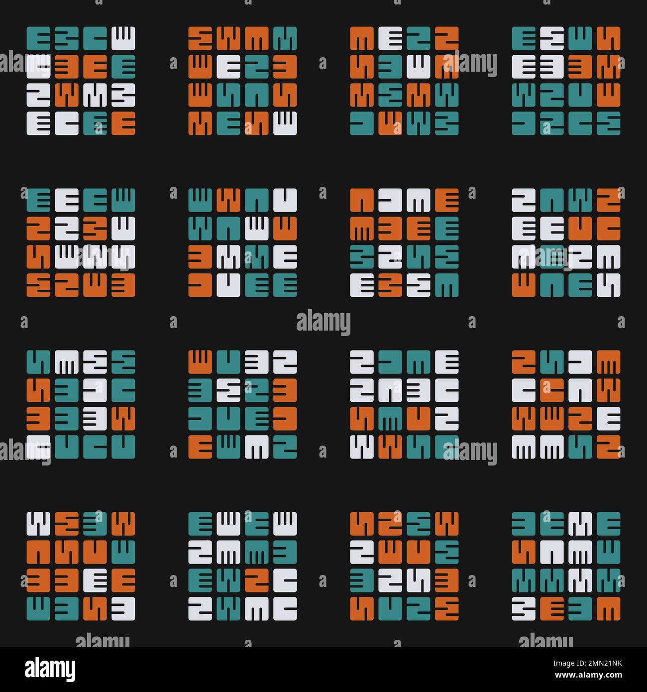 Asemic Glyph writing hieroglyph imitation generative illustration Stock ...