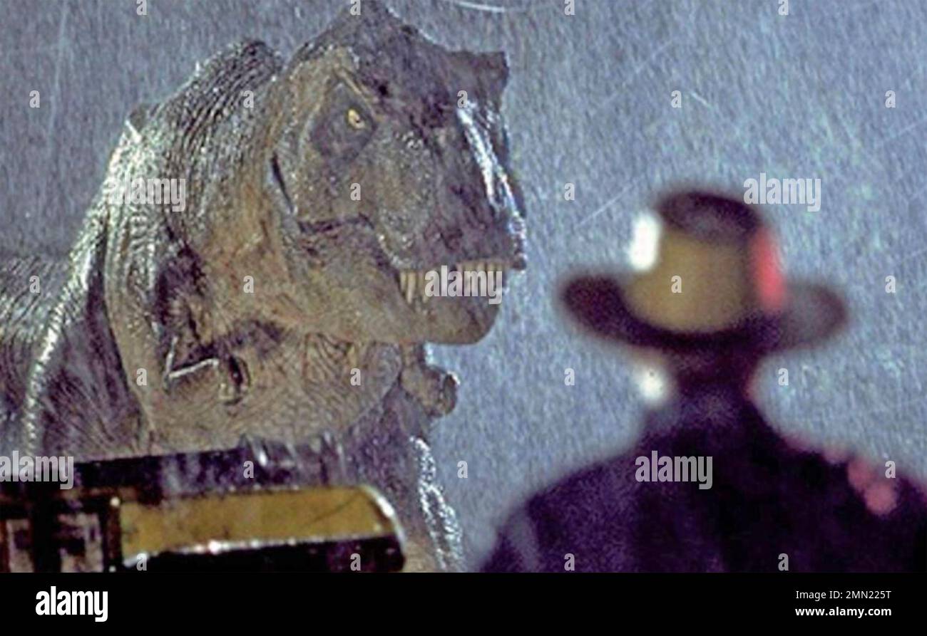 JURASSIC PARK 1993 Universal Pictures film Stock Photo - Alamy