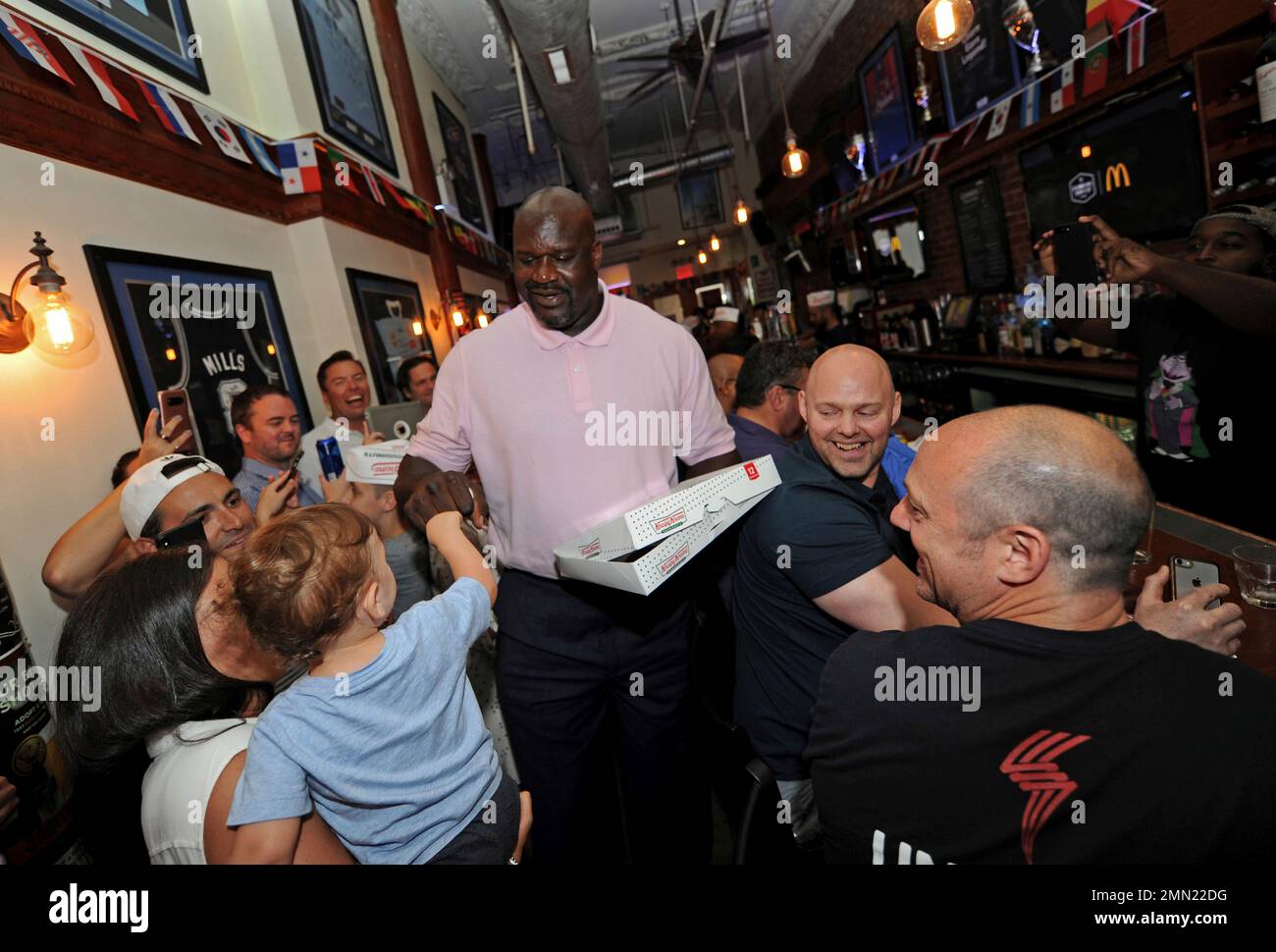 IMAGE DISTRIBUTED FOR KRISPY KREME DOUGHNUTS - Basketball Hall of Famer ...