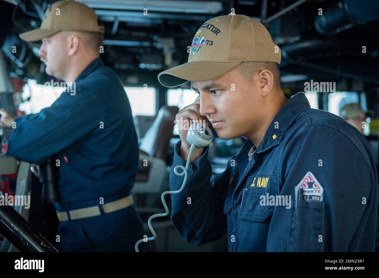 220924-N-SN516-1010 PACIFIC OCEAN (Sept. 24, 2022) U.S. Navy Ensign ...