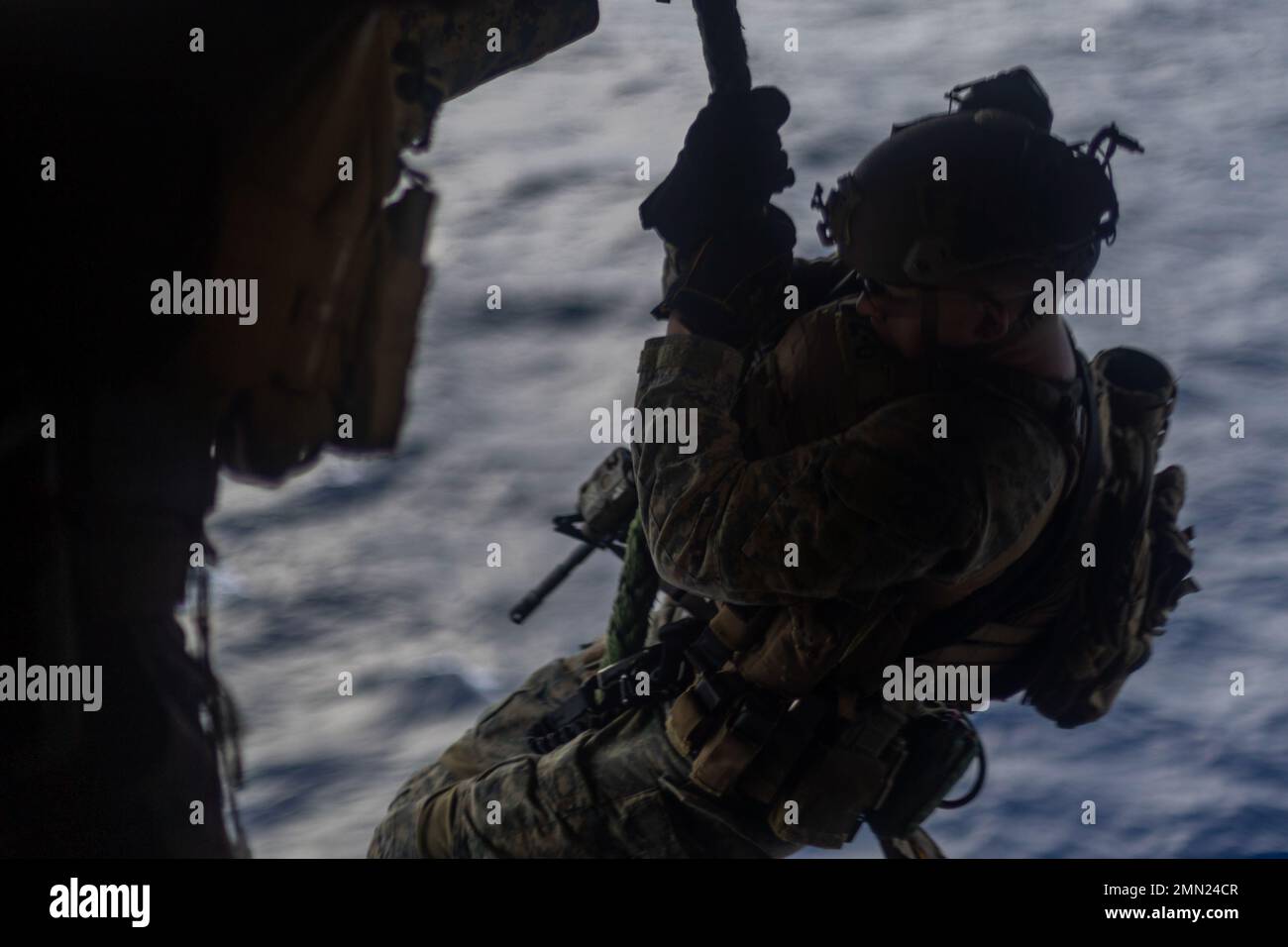 A U.S. Marine Corps assaultman with Battalion Landing Team 2/5, 31st ...
