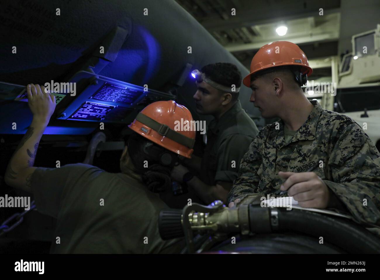 U.S. Marines with Combat Logistics Regiment 37, 3rd Marine Logistics ...