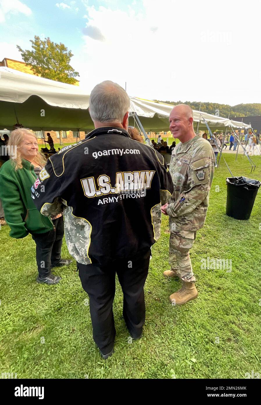 Maj. Gen. William Crane, West Virginia adjutant general, hosted Maj ...