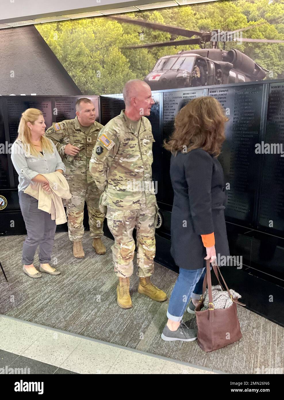 Maj. Gen. William Crane, West Virginia adjutant general, hosted Maj ...